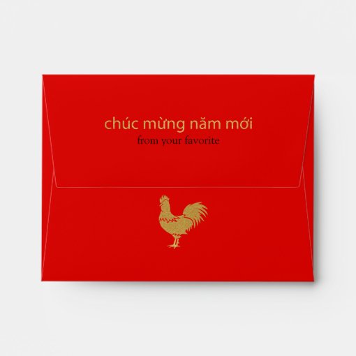 Tet envelope, Asian New Year RED envelope | Zazzle