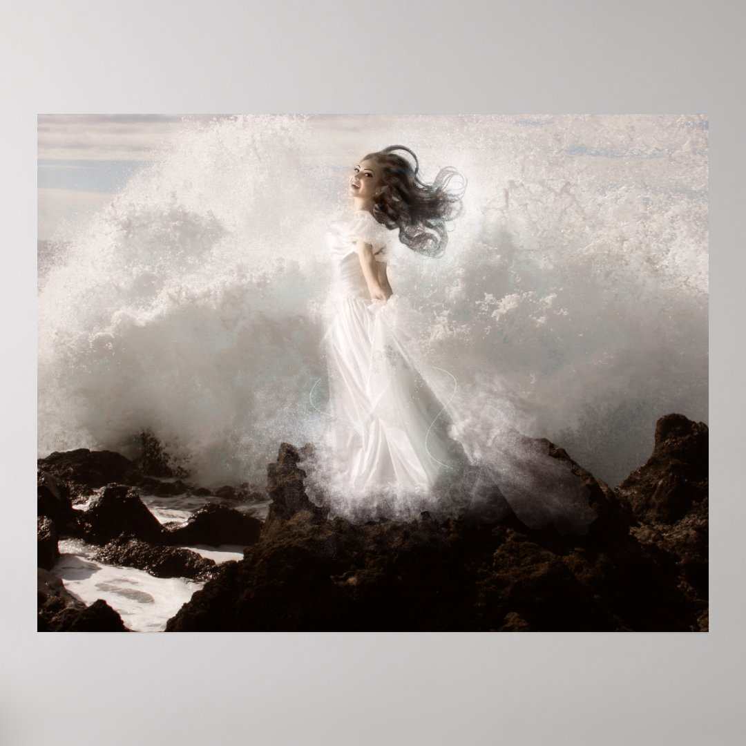 Tethys - Sea Goddess Poster | Zazzle