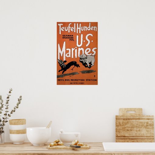 Teufel Hunden Poster | Zazzle