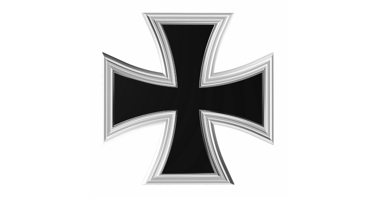 Teutonic cross statuette | Zazzle