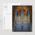 Tewkesbury Abbey organ, UK postcard | Zazzle
