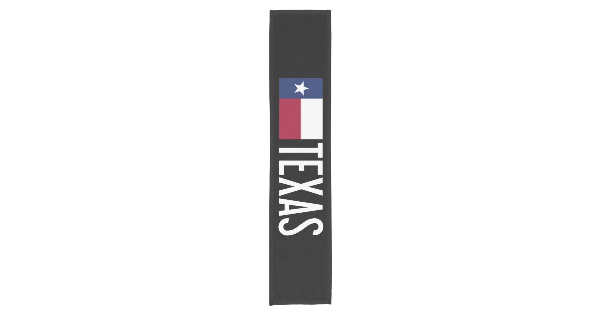 Texan Flag & Texas Short Table Runner | Zazzle