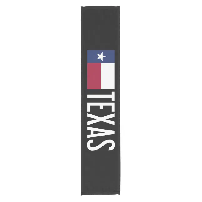 Texan Flag & Texas Short Table Runner | Zazzle
