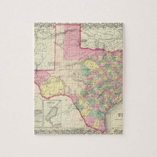 Texas 2 jigsaw puzzle | Zazzle.com