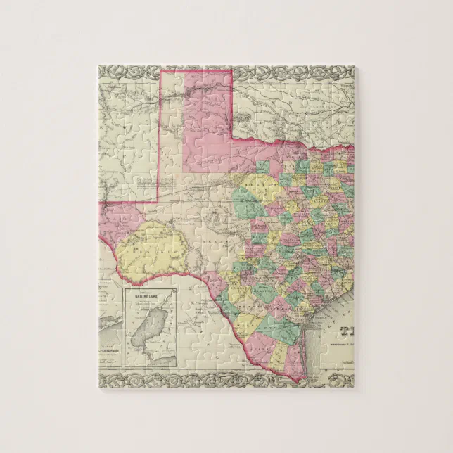 Texas 2 jigsaw puzzle | Zazzle