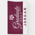 Texas A&M University Graduate Banner | Zazzle