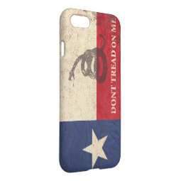 Texas and Gadsden Flag iPhone Case | Zazzle