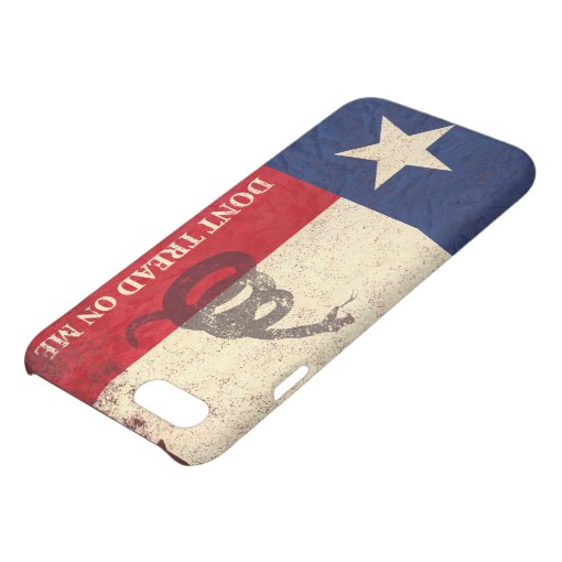 Texas and Gadsden Flag iPhone Case | Zazzle