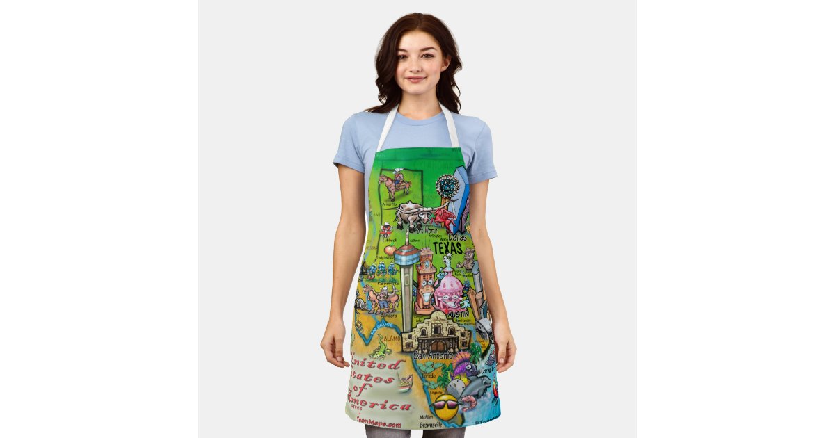 Texas Apron | Zazzle