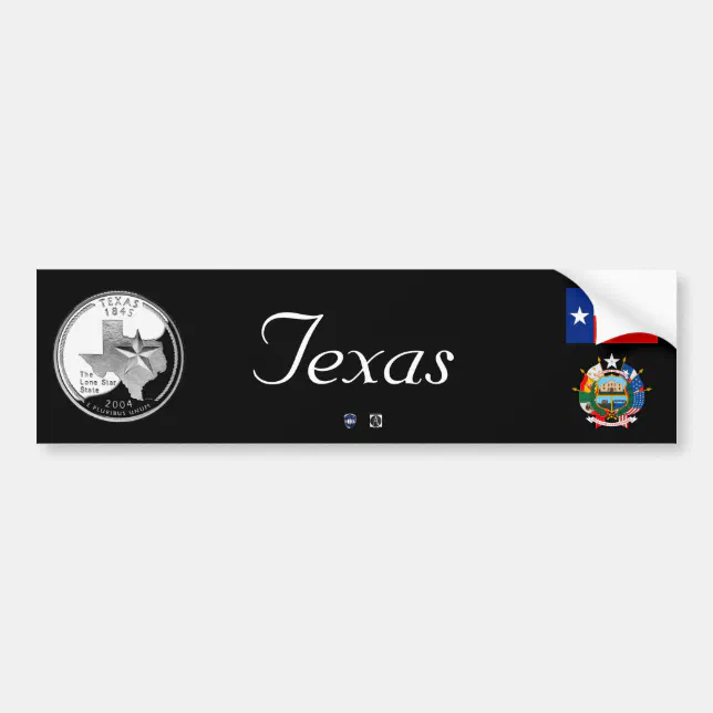 TEXAS BUMPER STICKER | Zazzle