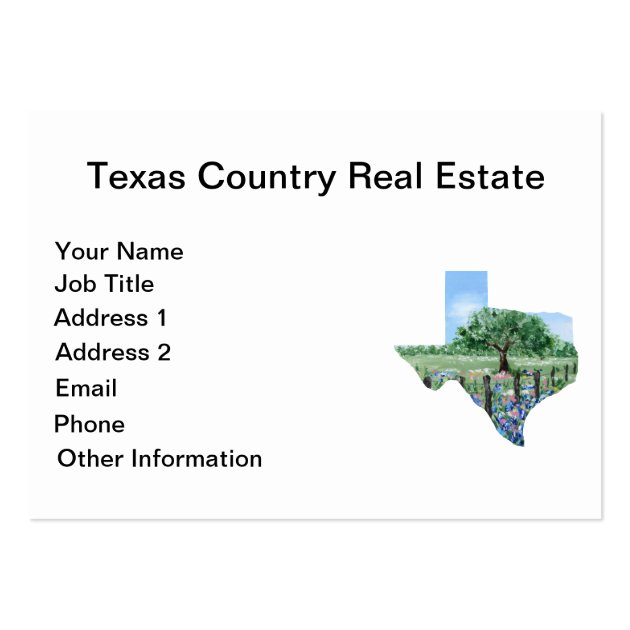 Texas Business Card