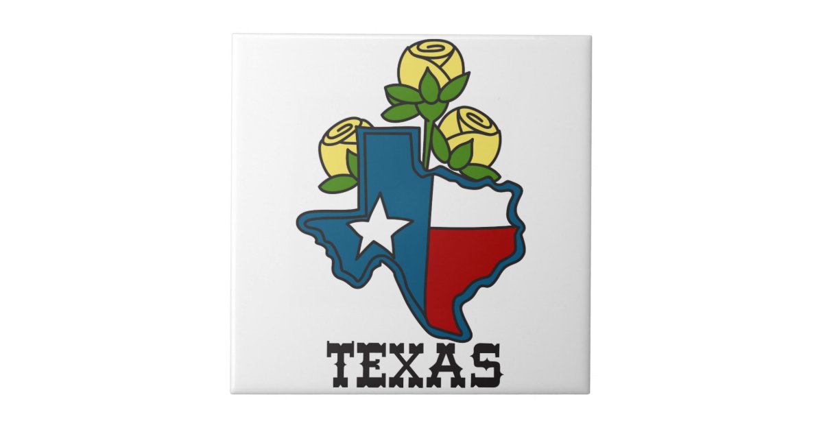 Texas Ceramic Tile | Zazzle