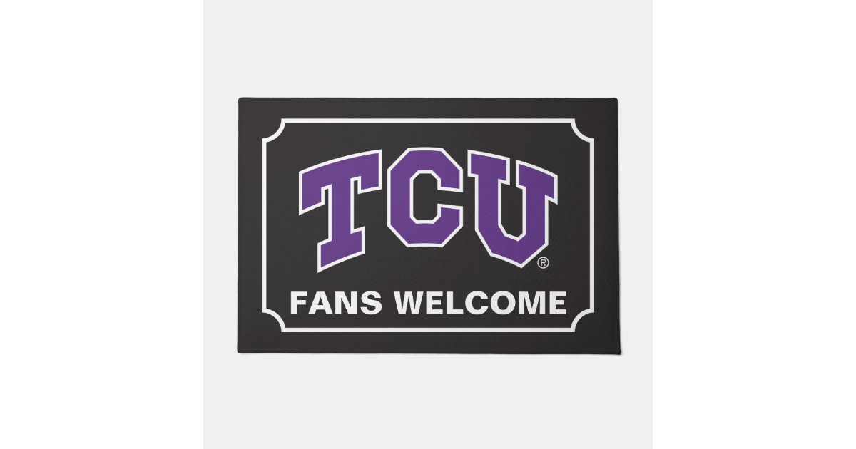 Texas Christian University Doormat | Zazzle