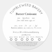 Texas Cottage Food Law Stickers | Zazzle