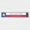 Texas Desk Name Plate | Zazzle