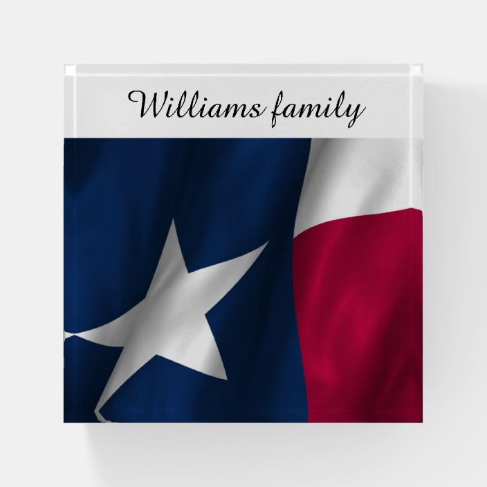 Texas family paperweight | Zazzle.com