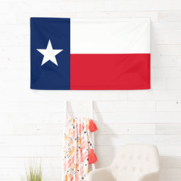 TEXAS Flag - Banner | Zazzle