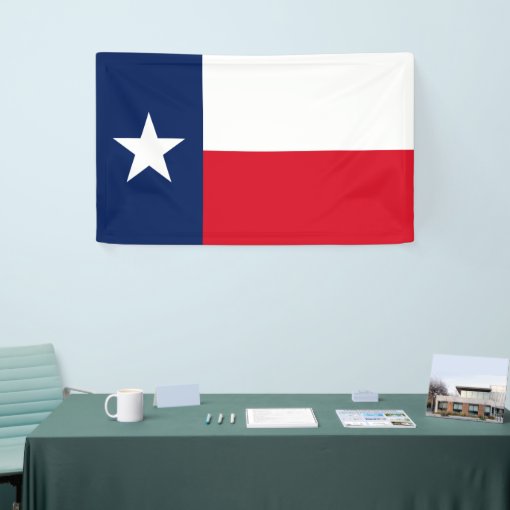 TEXAS Flag - Banner | Zazzle