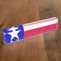Texas Flag Desk Name Plate | Zazzle