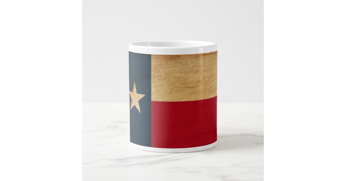 Texas Flag Giant Coffee Mug | Zazzle