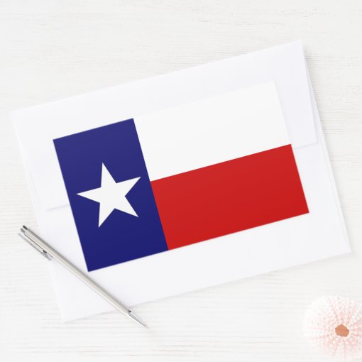 Texas Flag Lone Star State Luggage Travel sticker | Zazzle
