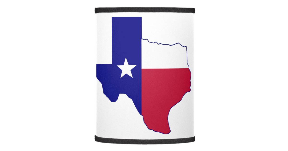 Texas Flag Map Lamp Shade | Zazzle