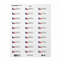 Texas Flag Return Address Label | Zazzle