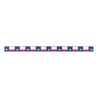 Texas Flag Satin Ribbon | Zazzle