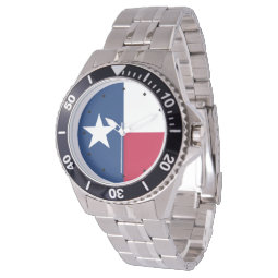 Texas Flag Watch | Zazzle