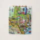 Texas Fun Map Jigsaw Puzzle | Zazzle