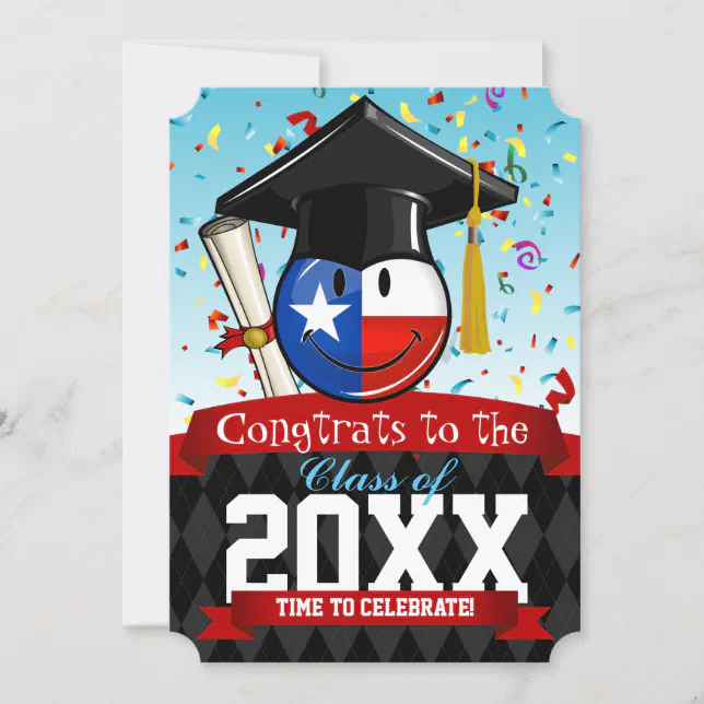 Texas Grads Our Favorite Graduate Invitations | Zazzle