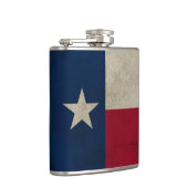 Texas Grunge- Lone Star Flag Hip Flask | Zazzle