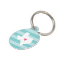 Texas Heart Pet ID Tag | Zazzle