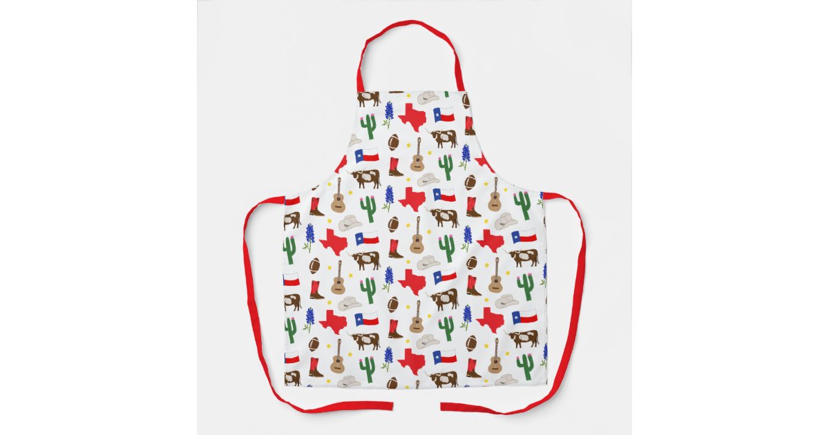 Texas Icons Apron | Zazzle