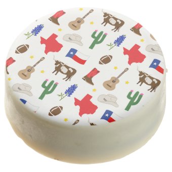 Texas Icons Chocolate Covered Oreo | Zazzle