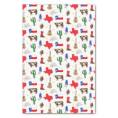 Texas Icons Tissue Paper | Zazzle