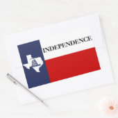 Texas Independence - Lone Star Flag Gadsden Rectangular Sticker | Zazzle