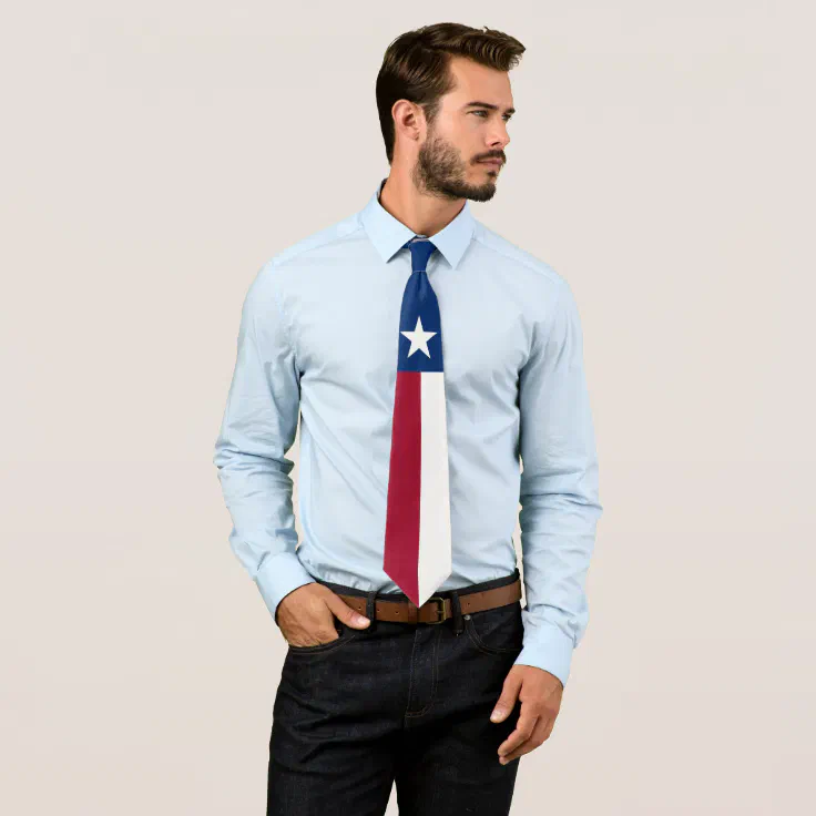 Texas Neck Tie | Zazzle