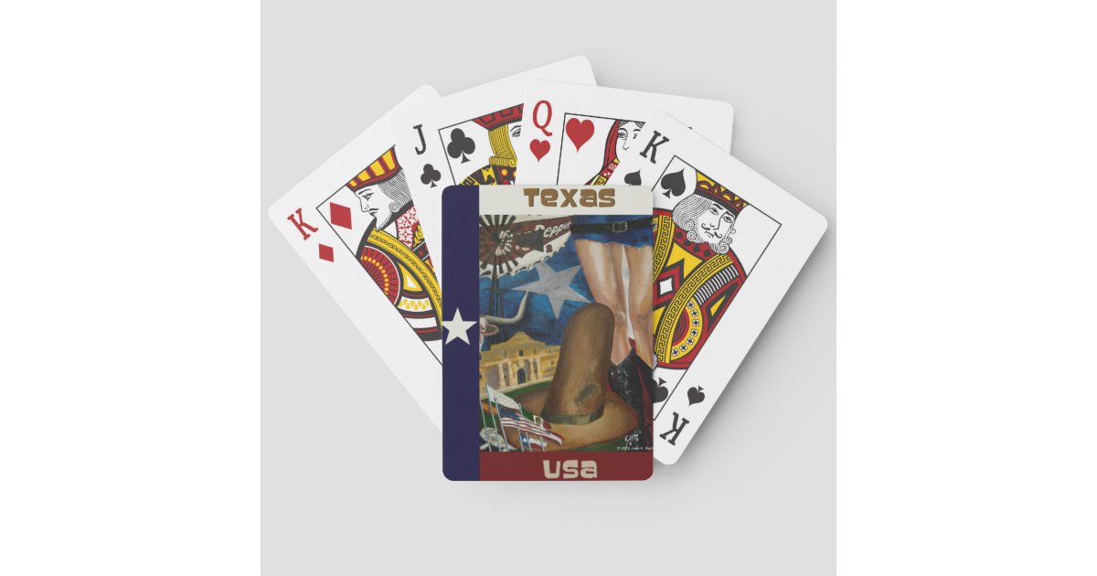 Texas Playing Cards | Zazzle