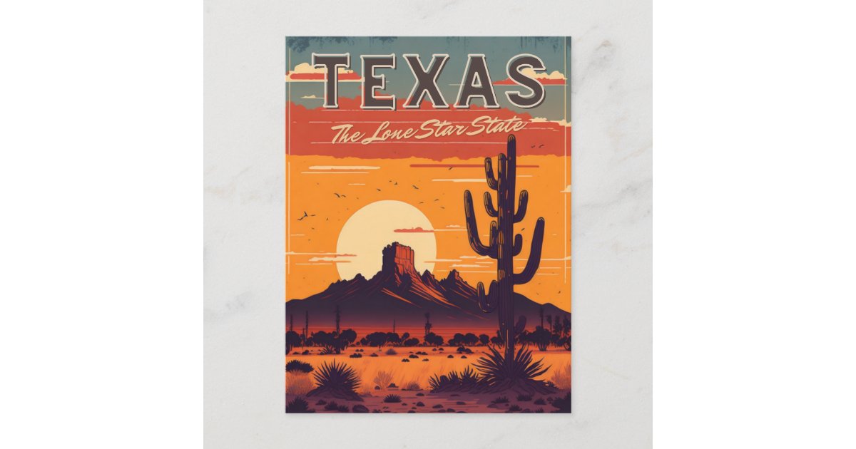 Texas postcard | Zazzle