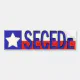 Texas SECEDE bumper sticker | Zazzle