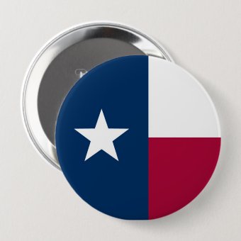 Texas State Flag Button | Zazzle