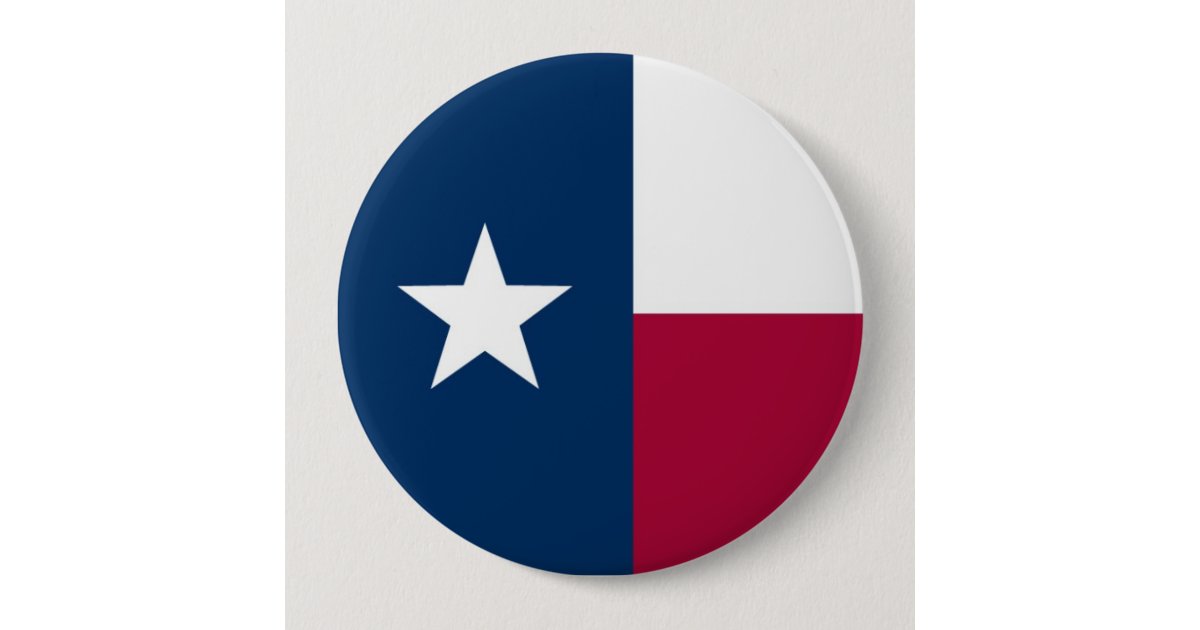 Texas State Flag Button | Zazzle