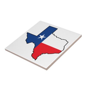 Texas State Flag Ceramic Tile | Zazzle