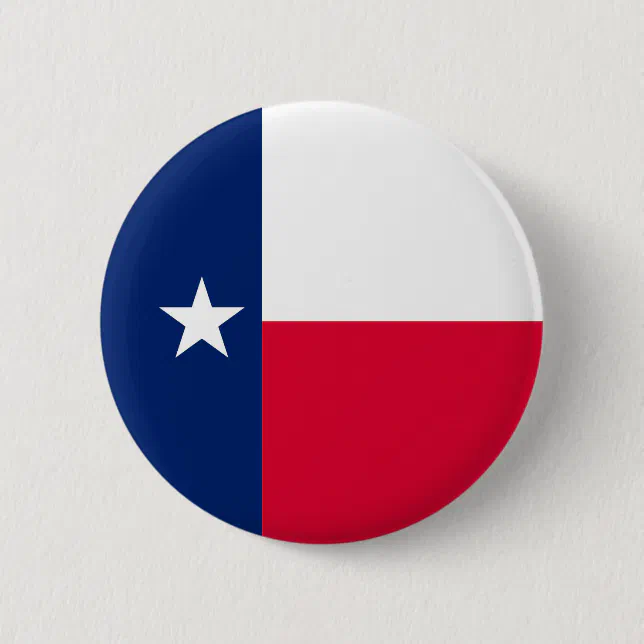 Texas State Flag Design Button | Zazzle