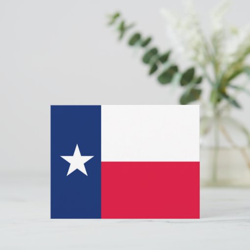 Texas State Flag Design Postcard | Zazzle