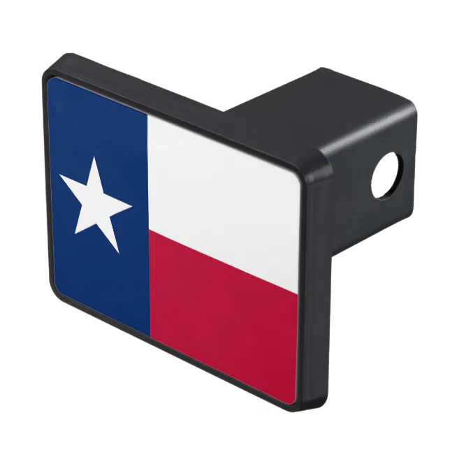 Texas state flag - high quality authentic color tow hitch cover | Zazzle