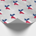 Texas State Flag Map Wrapping Paper | Zazzle