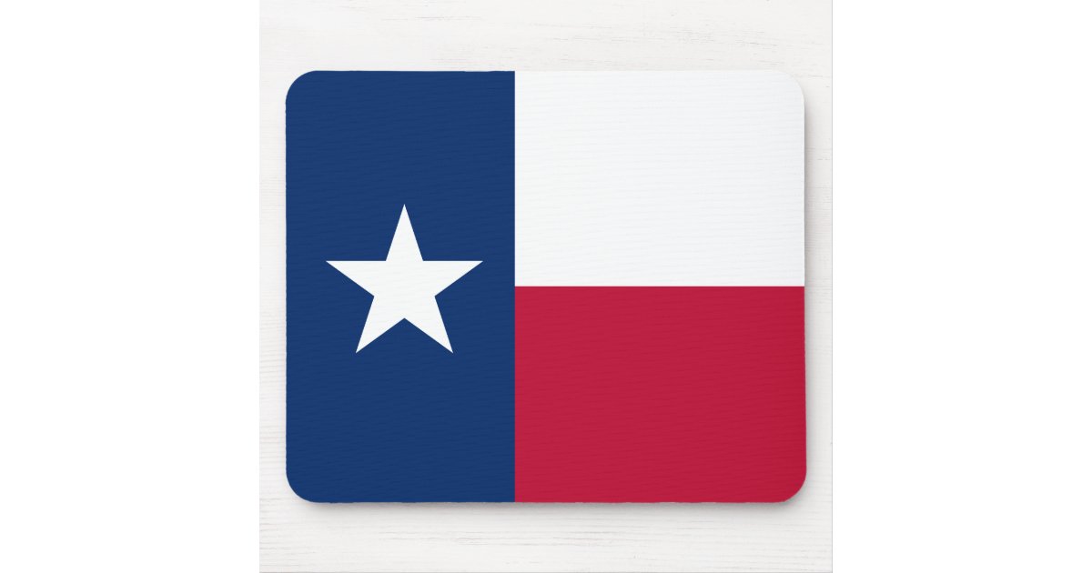 Texas State Flag Mouse Pad | Zazzle