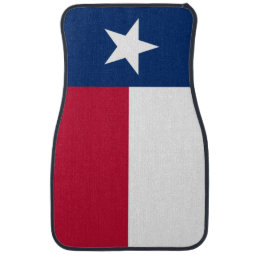 Texas State Flag Pattern Car Floor Mat | Zazzle